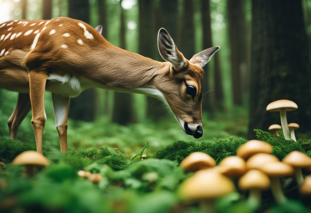 Do Deer Eat Mushrooms: Understanding Deer Diet Preferences