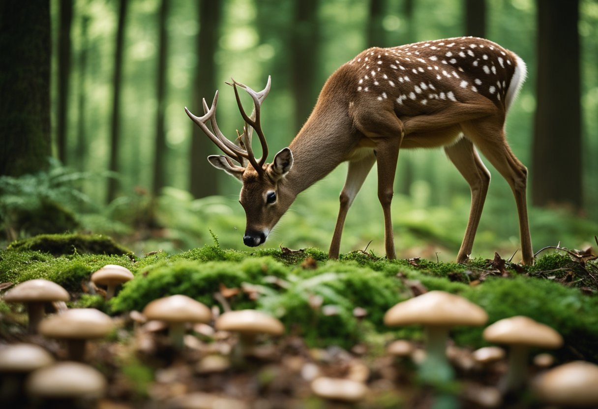 Do Deer Eat Mushrooms: Understanding Deer Diet Preferences
